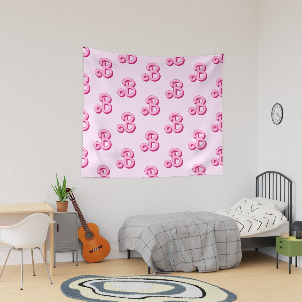 "Barbie Initial B" Poster for Sale by Hannah Cohen | Redbubble