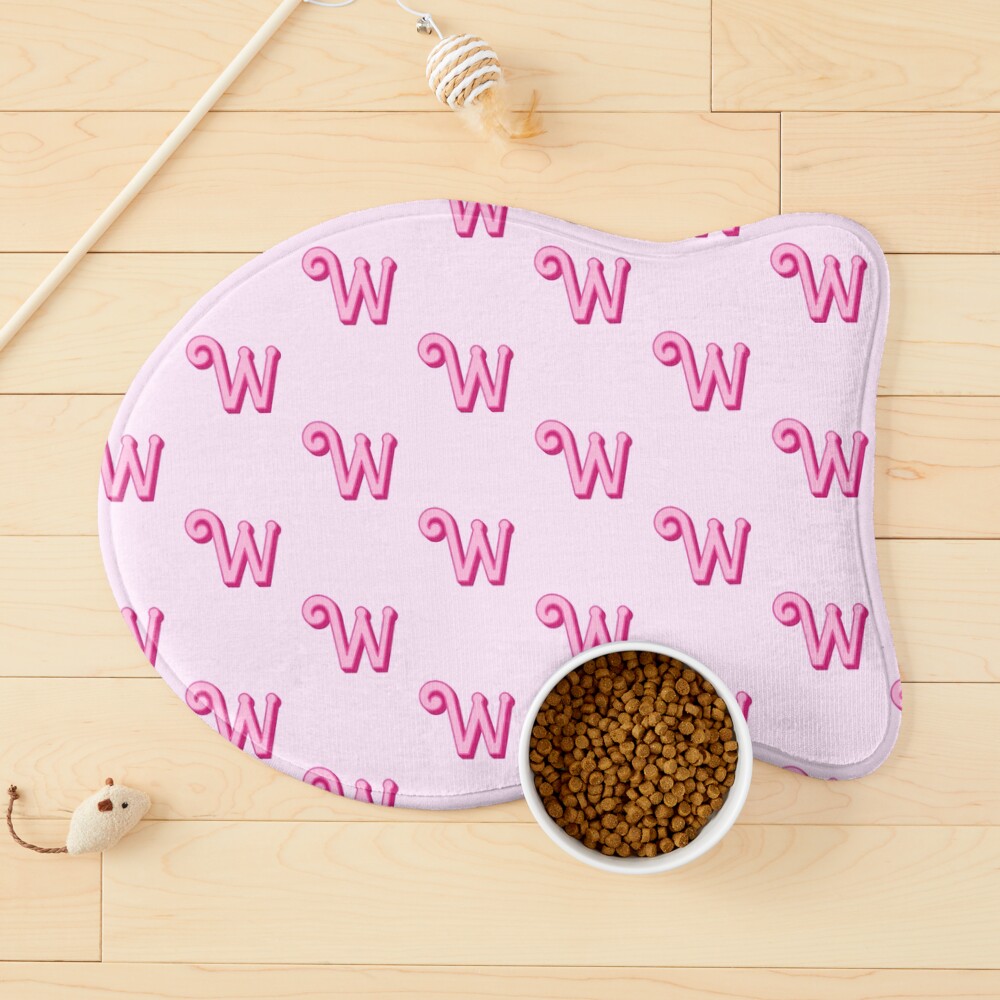 "Barbie Initial W" Sticker for Sale by Hannah Cohen | Redbubble