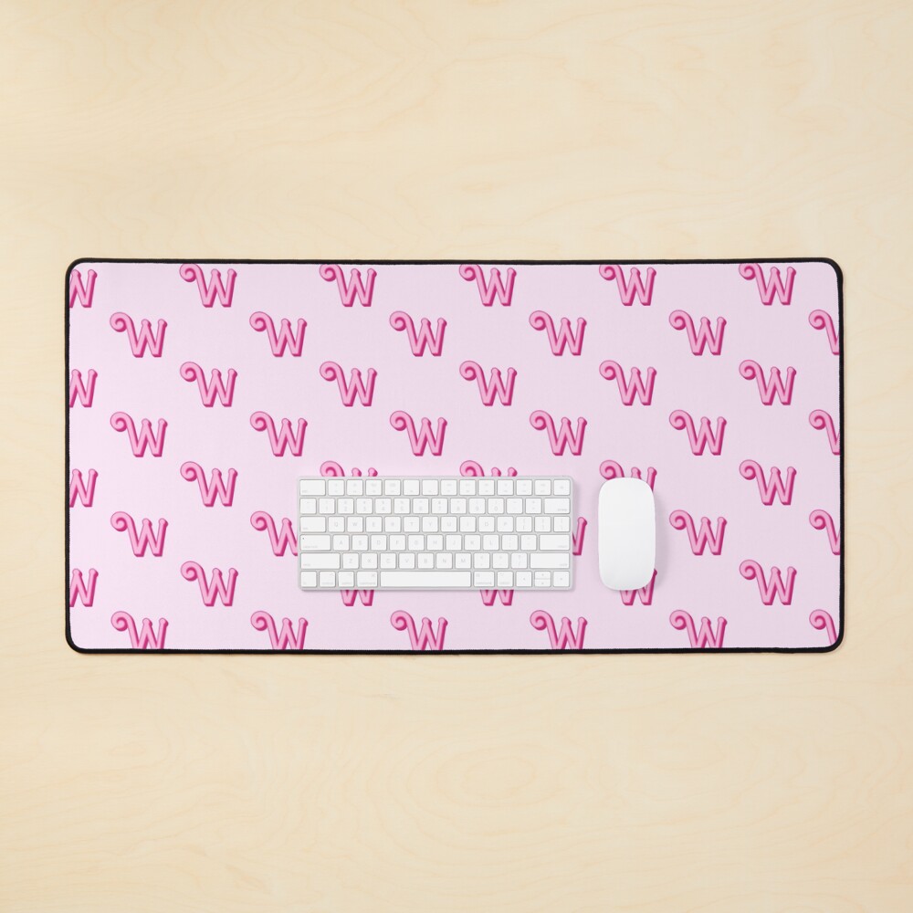 "Barbie Initial W" Sticker for Sale by Hannah Cohen | Redbubble