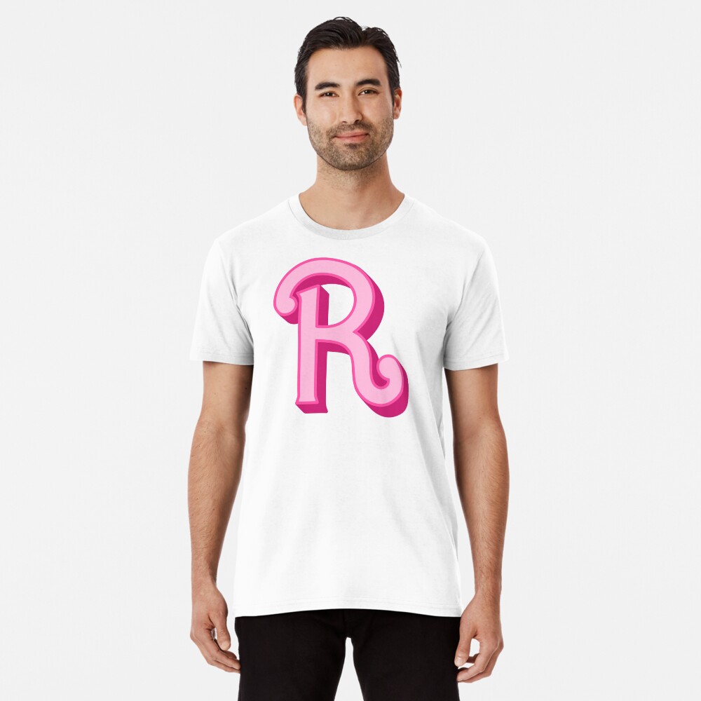 "Barbie Initial R" Sticker for Sale by Hannah Cohen | Redbubble