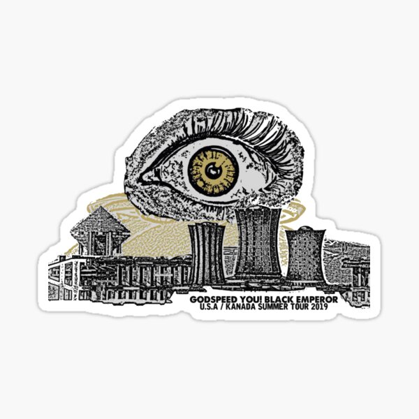 "Godspeed You Black Emperor Art" Sticker for Sale by Clifford Blocker ...