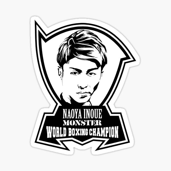 "Naoya Inoue basic" Sticker for Sale by blophisticat | Redbubble