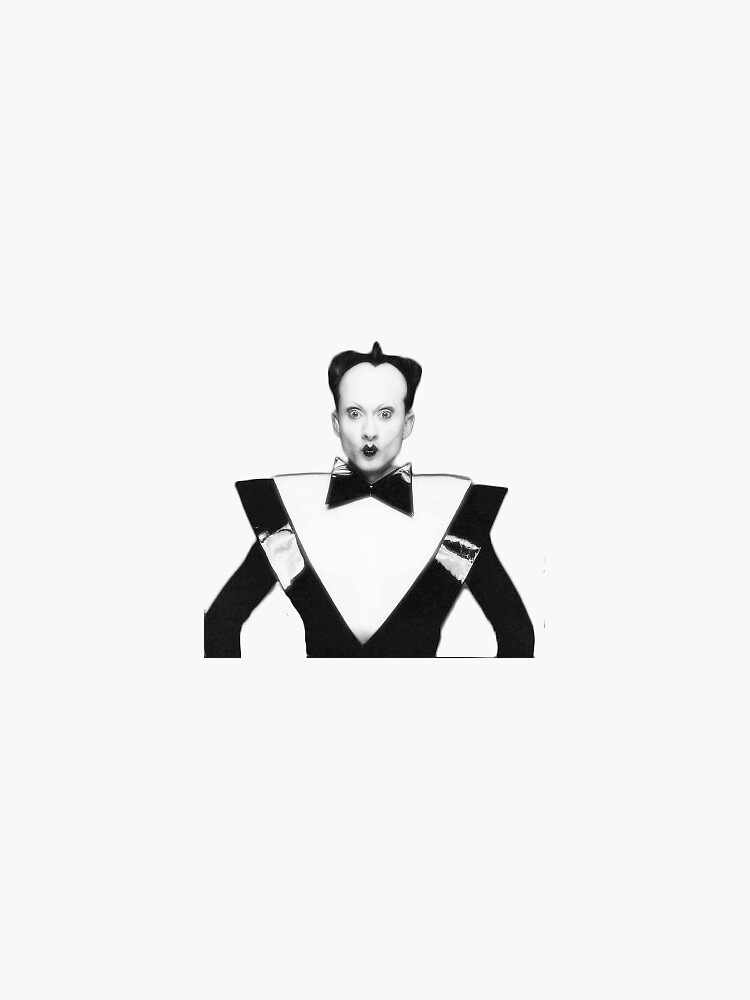 "Klaus Nomi" Sticker for Sale by ljb5440 | Redbubble