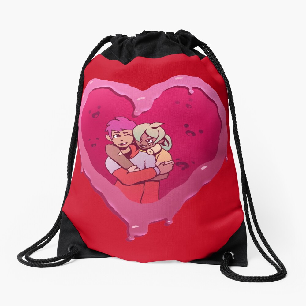 "Slime Rancher - Casey and Beatrix" Drawstring Bag for Sale by ...