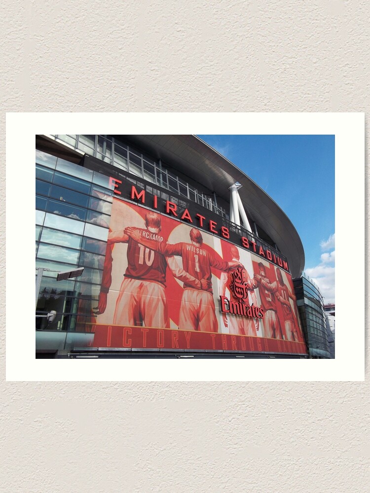 "Emirates Stadium, London" Art Print for Sale by wiggyofipswich | Redbubble