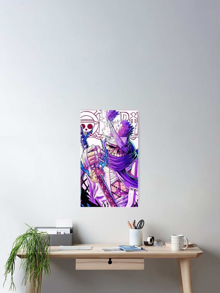 "Ryuma from One Piece" Poster for Sale by YourDemonSlayer | Redbubble