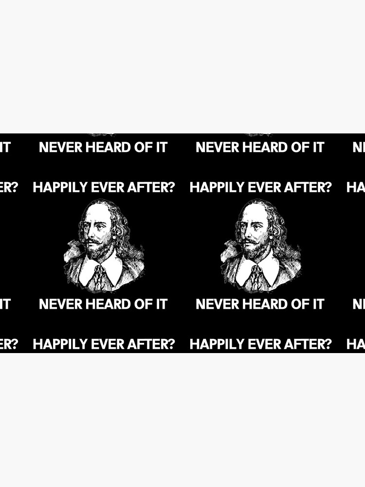 "William Shakespeare - Happily Ever After History Meme" Coffee Mug for ...