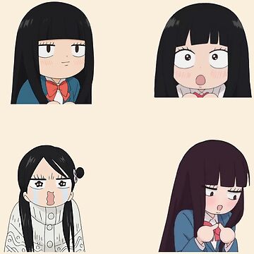 "Sawako Cute and Funny Faces Fanart" Sticker for Sale by aeeenry ...