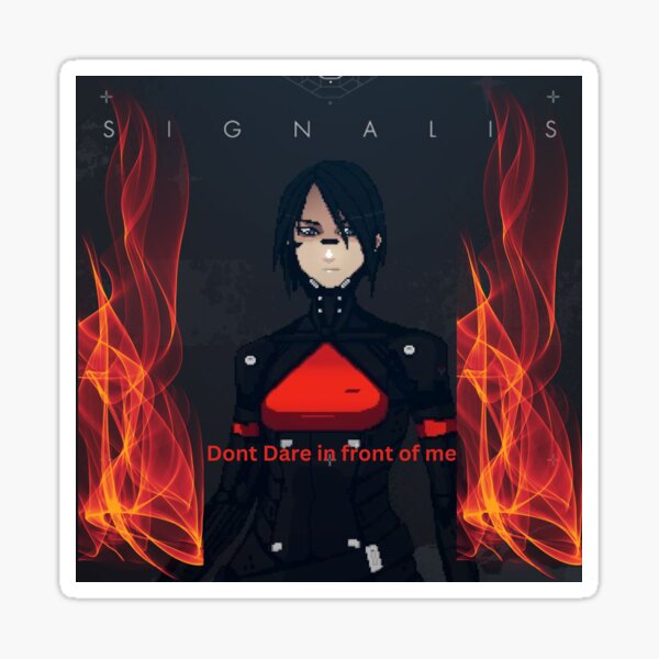 "Signalis Game t-shirt, stickers, game lovers" Sticker for Sale by ...