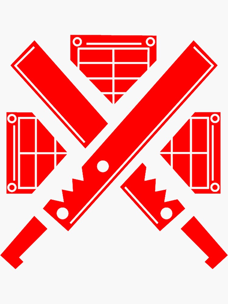 "MGR Sundowner Logo " Sticker for Sale by PeppermintCreep | Redbubble