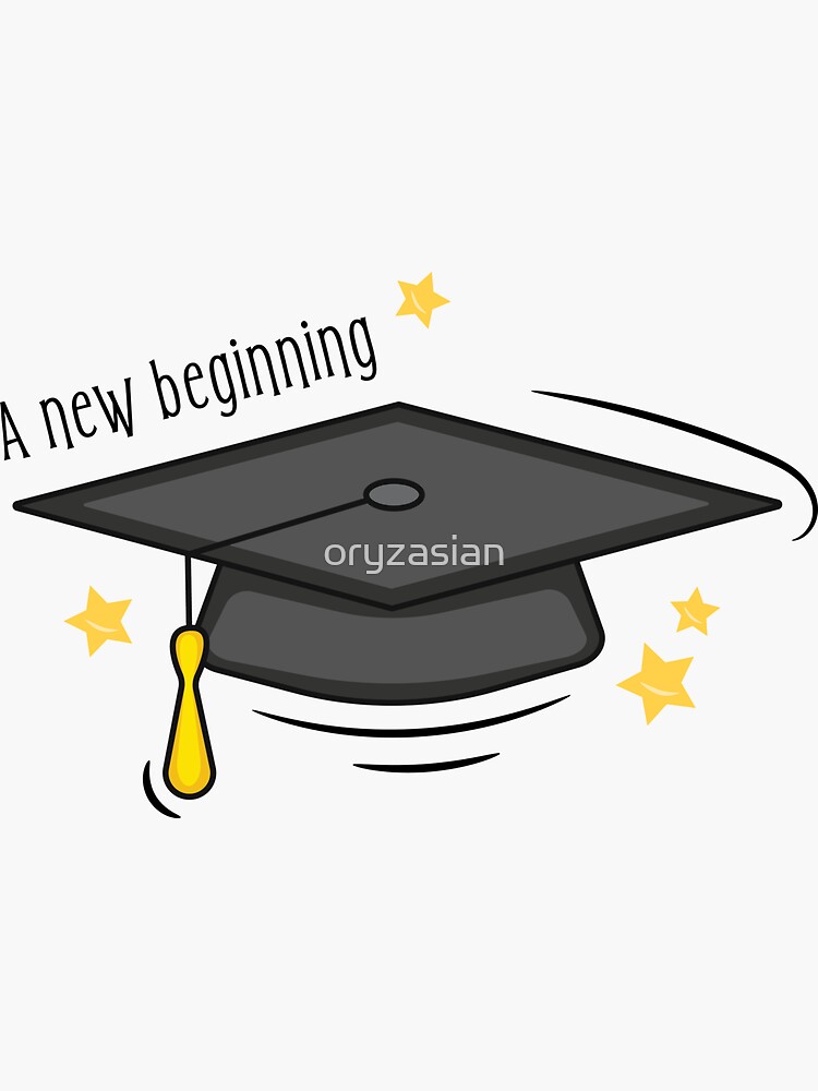 Graduation Cap Stickers