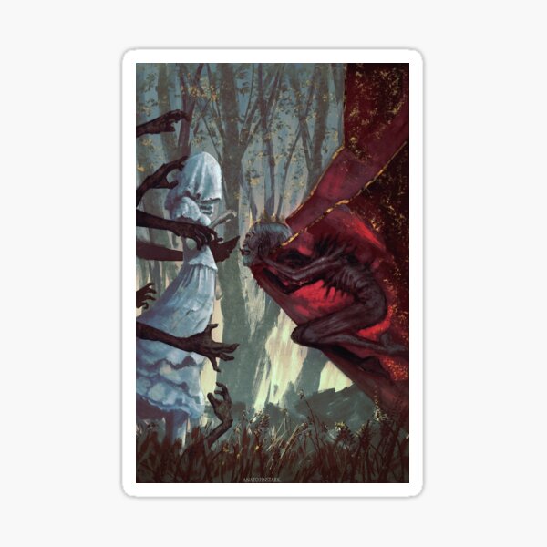 "Ominous Coronation" Sticker by Anatofinnstark | Redbubble