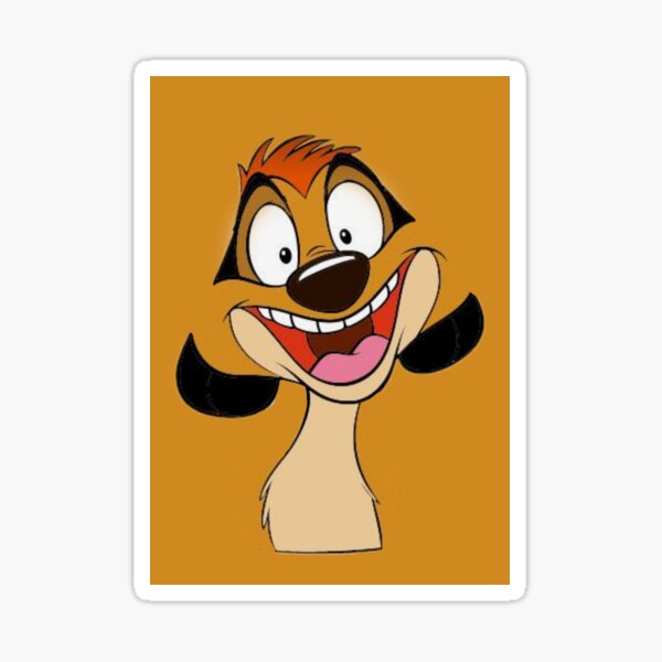 "Timon" Sticker for Sale by Zoe Baruch | Redbubble