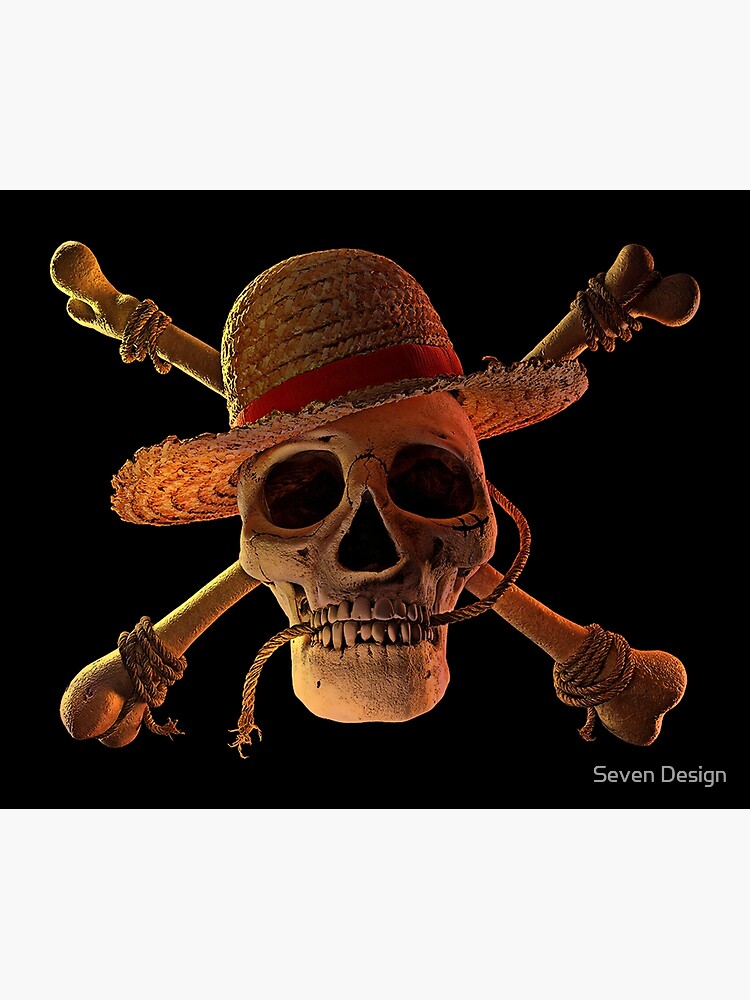 Straw Hat Jolly Roger One Piece Live Action Poster sold by Tara ...