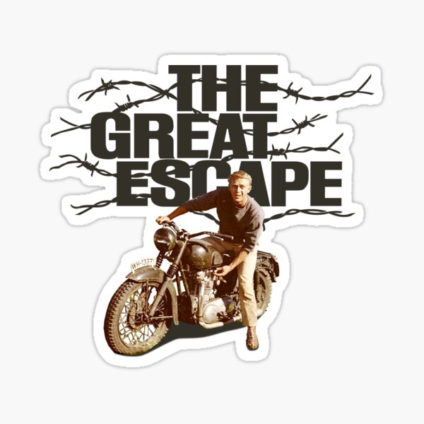 "The Great Escape" Sticker for Sale by Kyle Price | Redbubble