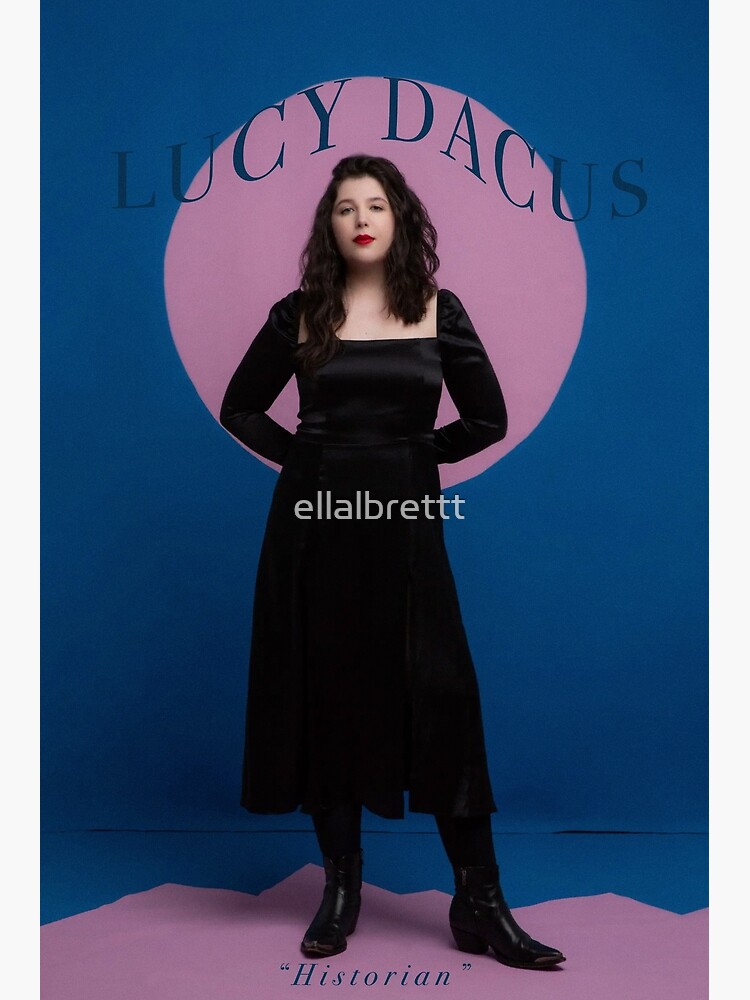 "Lucy Dacus Historian Poster" Poster for Sale by ellalbrettt | Redbubble