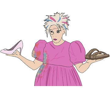 "Weird Barbie " Sticker for Sale by Miles Reinstein | Redbubble