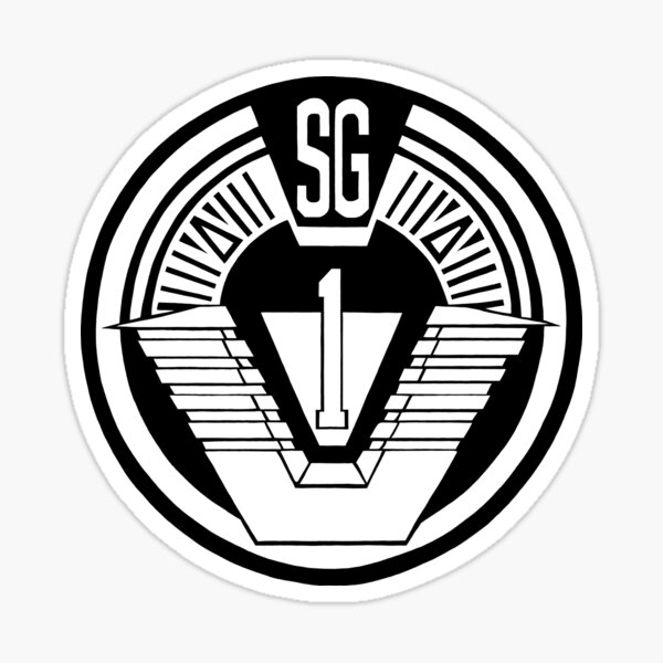 "Stargate SG1 insignia" Sticker for Sale by AdamL10 | Redbubble