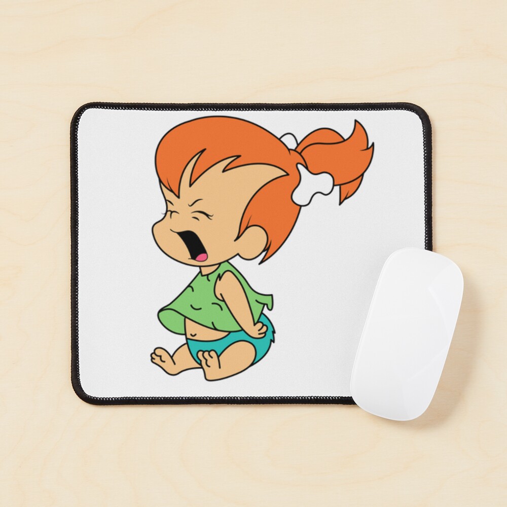 "baby Pebbles cries" Sticker by LuloCreative | Redbubble