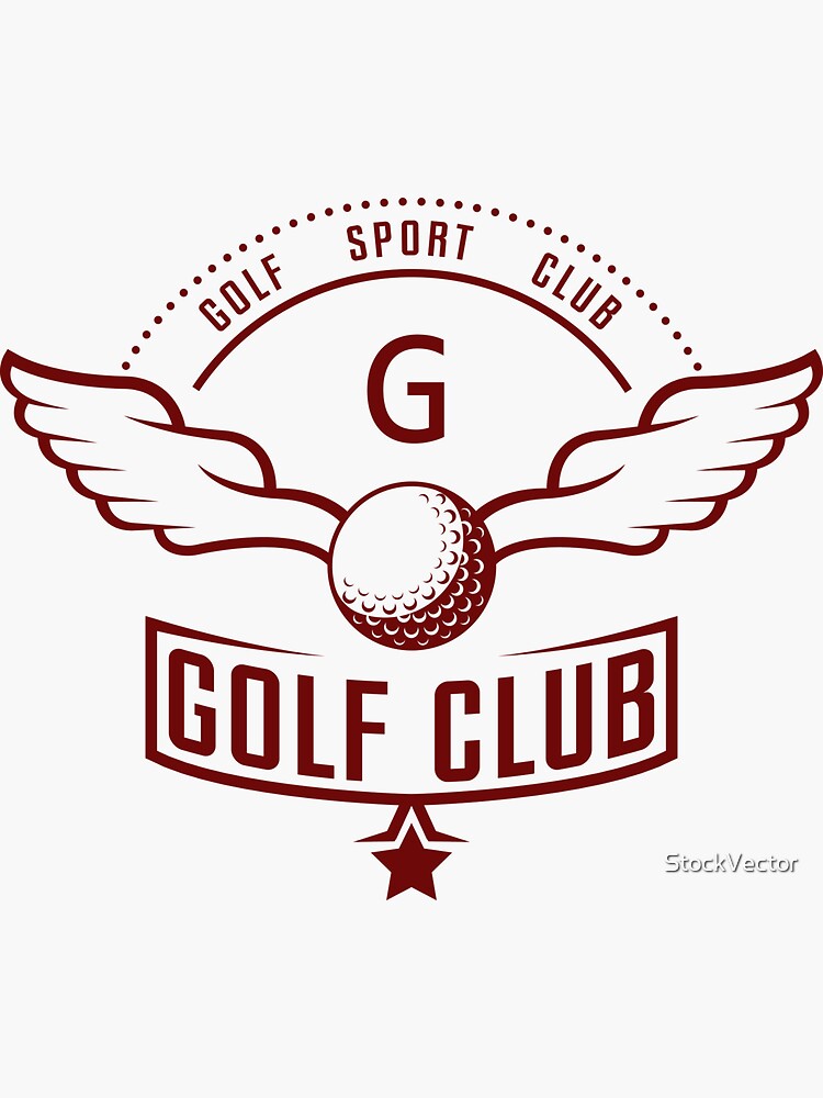 "Golf Club" Sticker for Sale by StockVector | Redbubble