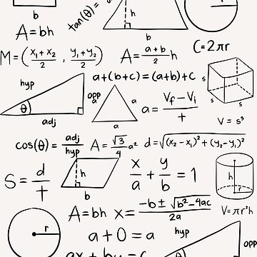 "Mathematics Formulas" Sticker for Sale by Bonicrazypeople | Redbubble