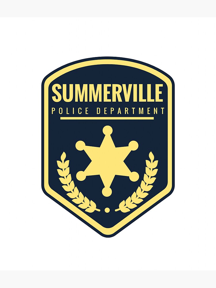"Summerville Police Department Ghostbusters Afterlife" Sticker for Sale ...