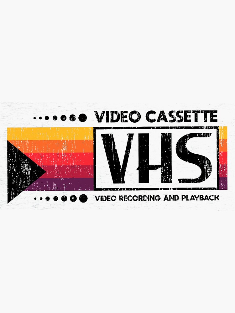 "vhs" Stickerundefined by fitzcarraldoink | Redbubble