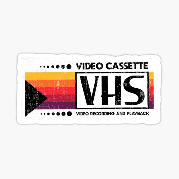 "vhs" Stickerundefined by fitzcarraldoink | Redbubble