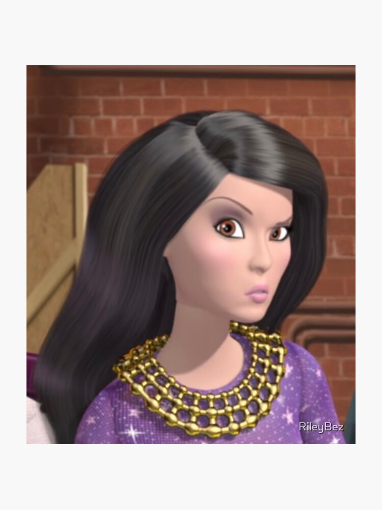 "Suspicious Raquelle " Sticker for Sale by RileyBez | Redbubble