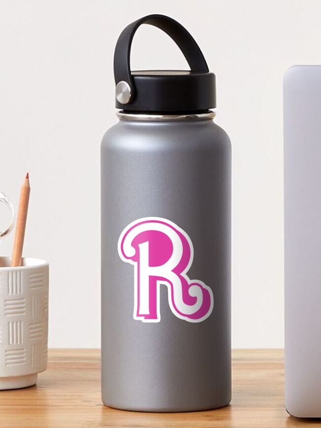 "Bubble Pink Letter R - Monogram - Initial - Alphabet" Sticker for Sale ...