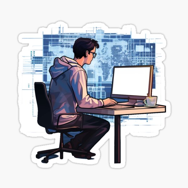 Programmer Coder Developer Programming Coding Sticker For Sale By Mateusz Majcherek Redbubble