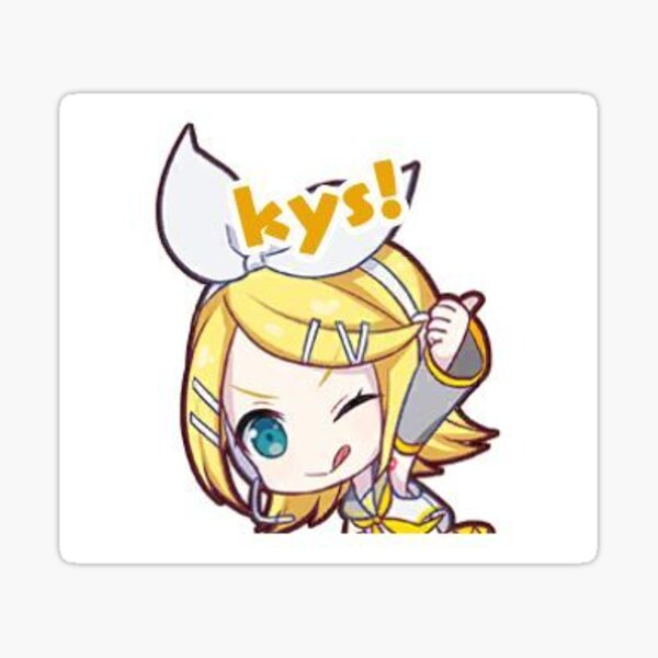 "Rin An Project SEKAI (PJSK)" Sticker for Sale by Mumeidoescrap | Redbubble