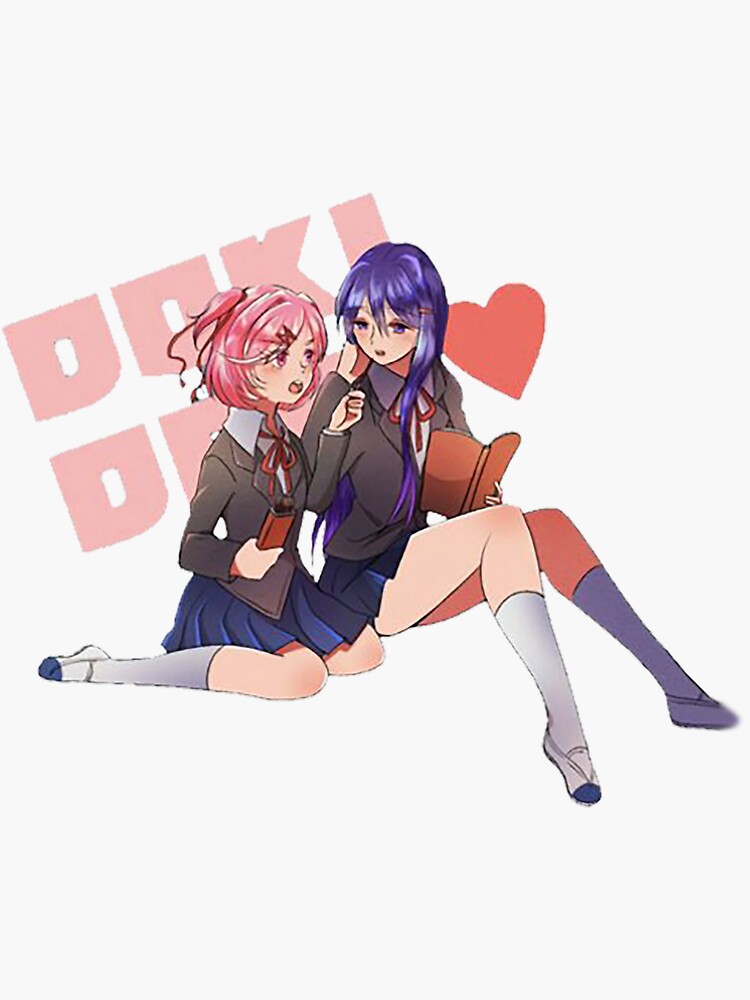 "gute ddlc natsuki yuri" Sticker for Sale by nedzat | Redbubble