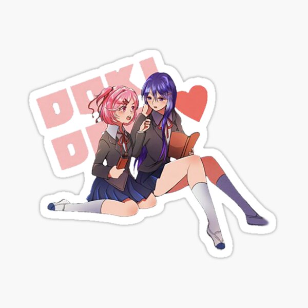 "gute ddlc natsuki yuri" Sticker for Sale by nedzat | Redbubble