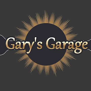 "Gary's Garage Logo" Sticker for Sale by dearlyskies | Redbubble