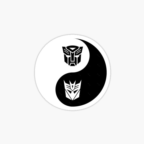 "Autobot and Deception Transformer Logo" Sticker for Sale by ayn ...