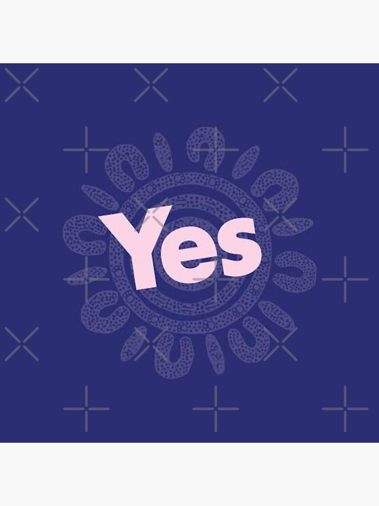 "Vote yes" Sticker for Sale by King Joe | Redbubble