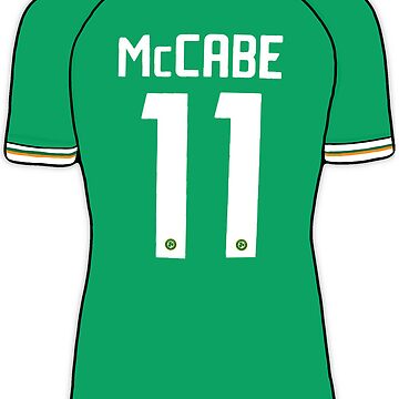 "Katie McCabe - Ireland 2023/24 Home Jersey" Sticker for Sale by ...