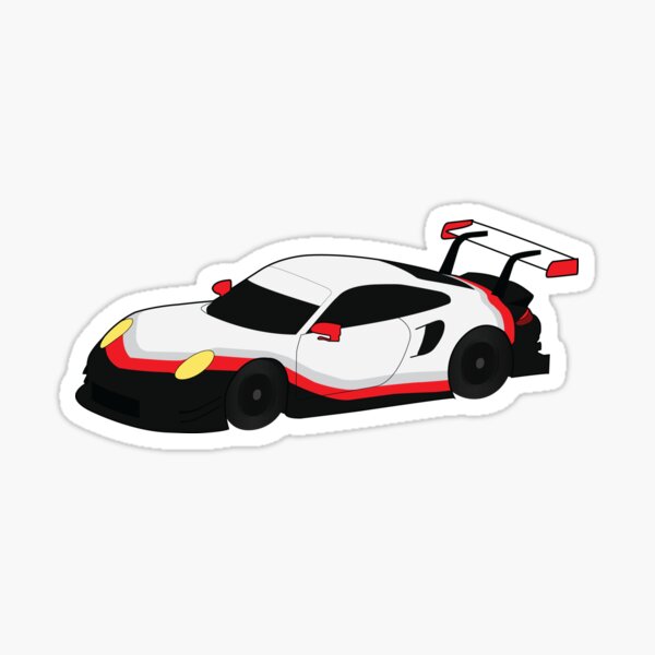 "911 RSR German Race Car" Sticker for Sale by Proxzor | Redbubble