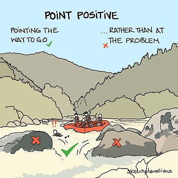 "Point positive" Sticker for Sale by sketchplanator | Redbubble