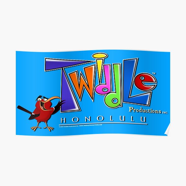 "Twiddle Productions Logo" Poster by TwiddleProd | Redbubble