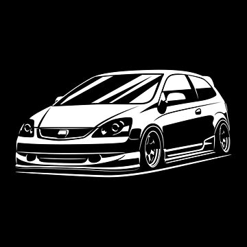 "Civic EP3" Sticker for Sale by OlegMarkaryan | Redbubble