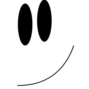 "simple smiley face " Sticker for Sale by PramodR | Redbubble