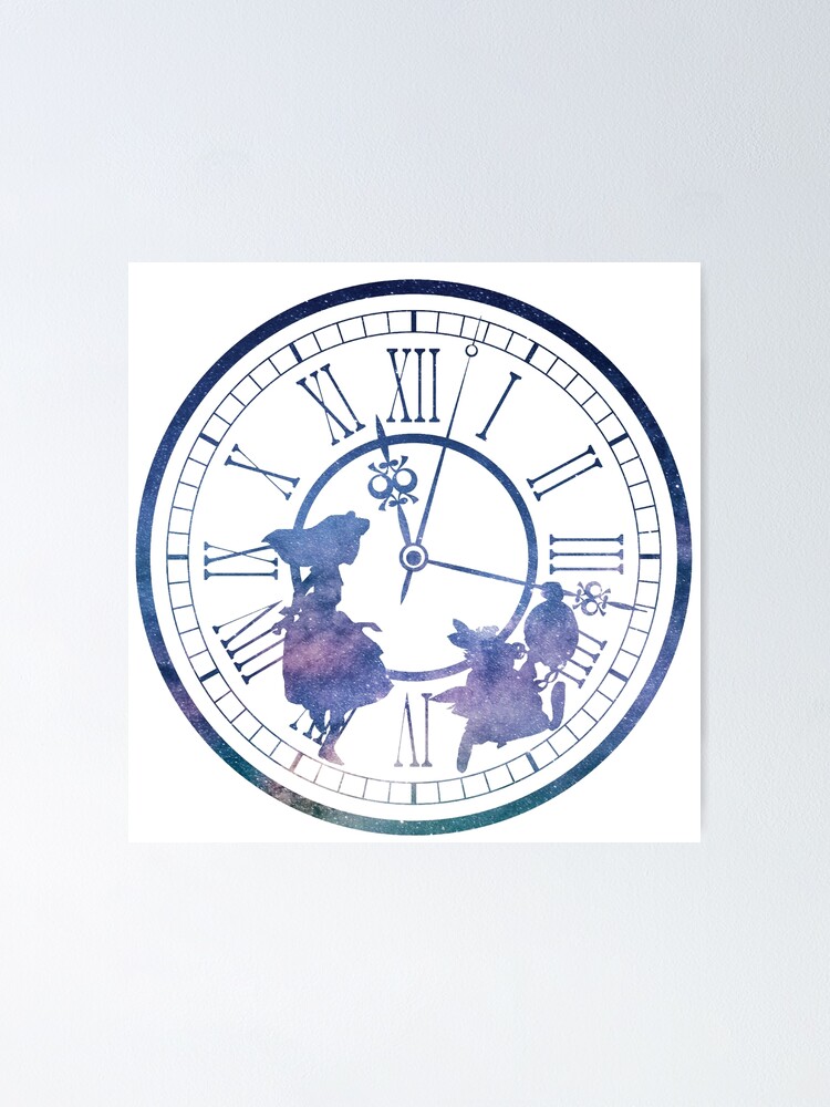 "Time. Alice in Wonderland" Poster for Sale by margindot | Redbubble