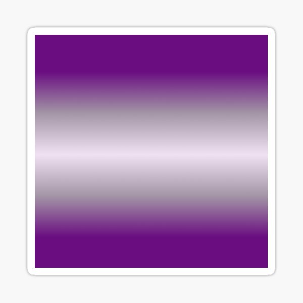 "Gradient (Gray asexual/Graysexual theme)" Sticker for Sale by ...