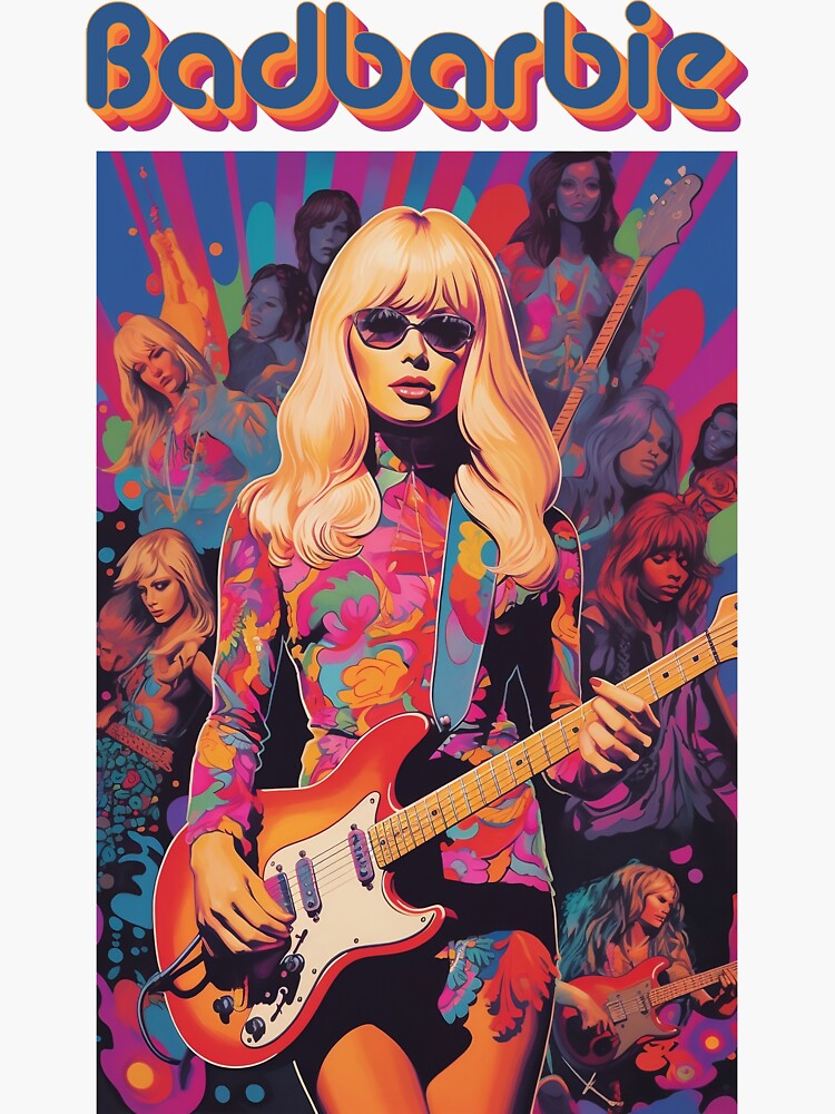 "Badbarbie" Stickerundefined by Dextil | Redbubble