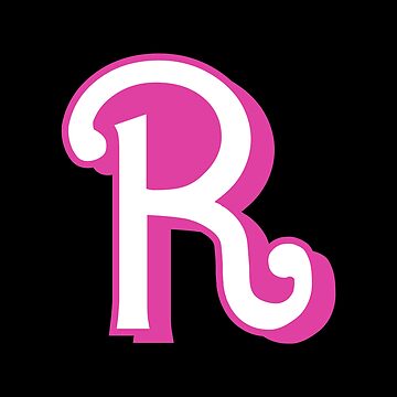 "Bubble Pink Letter R Sticker Pack - Monogram - Initial - Alphabet ...
