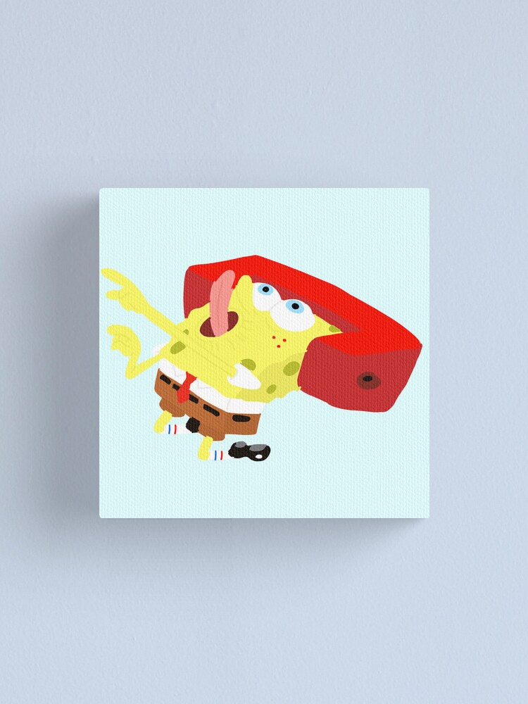 Spongebob Doing Karate