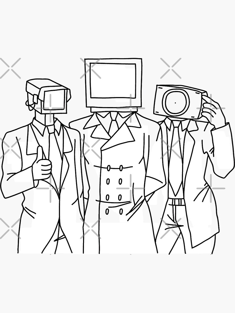 "Cameraman" Sticker for Sale by Lynndurr | Redbubble