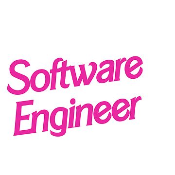 "Software Engineer " Sticker for Sale by Queenbiancs | Redbubble